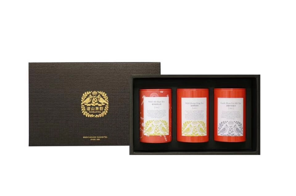 3-Canister Ali Shan Tea Gift Set – Taiwanese Oolong Sampler | YOSHANTEA ...